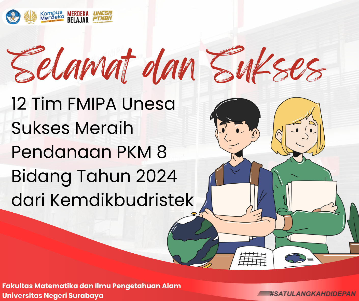 Mahasiswa FMIPA Unesa Sukses Raih Pendanaan Nasional PKM 8 Bidang Tahun 2024 – Fakultas ...